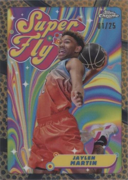 2021-22 Topps Chrome OTE Overtime Elite - Superfly Orange Basketball ...