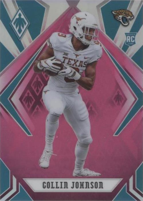 2020 Panini Phoenix - Rookies Pink #174 Collin Johnson /199 (RC) for ...
