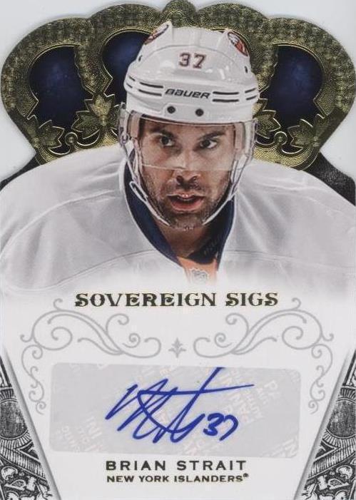 2013-14 Panini Crown Royale - Sovereign Signatures Brian Strait #SO-BRS (AU) for sale online | eBay