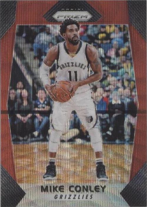 2017-18 Panini Prizm - Ruby Wave Prizm #201 Mike Conley for sale online ...
