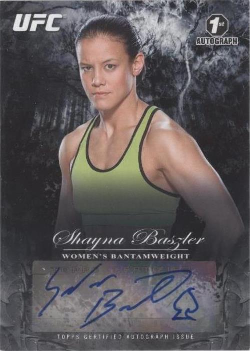 2014 Topps UFC Bloodlines - Fighter Autographs #FA-SB Shayna Baszler ...