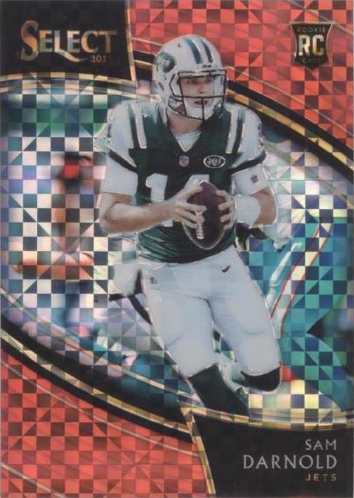 2018 Panini Select - Field Level Sam Darnold #203 Red Prizm /49 (RC ...