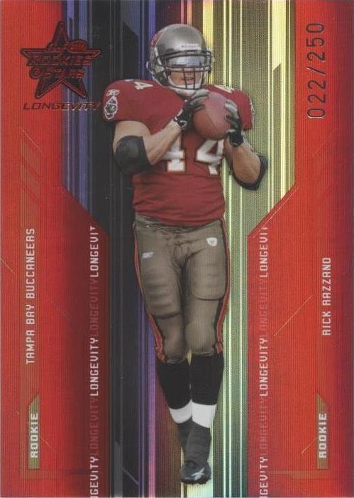 2005 Leaf Rookies & Stars Longevity - Rookie Rick Razzano #182 Ruby ...