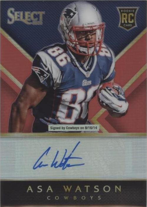 2014 Panini Select - Rookie Autographs Red Prizm #RA-AW Asa Watson /50 ...