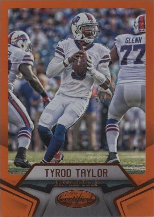 2016 Panini Certified - Tyrod Taylor #58 Mirror Orange /225 for sale ...