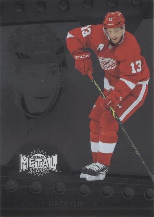2014-15 Fleer Showcase - Metal Universe Pavel Datsyuk #14 for sale ...