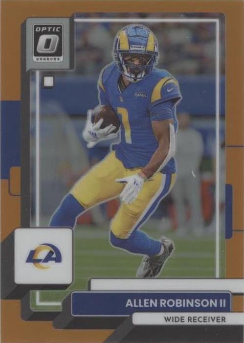 2022 Panini Donruss Optic - Allen Robinson #117 Orange Prizm /199 for ...