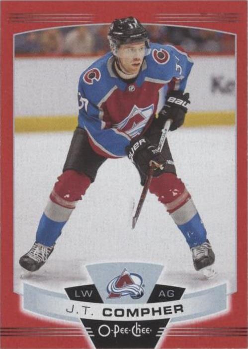 2019-20 O-Pee-Chee - Red #63 J.T. Compher for sale online | eBay