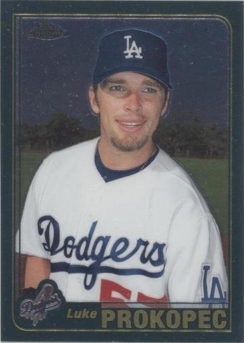 2001 Topps Traded & Rookies - Chrome #T41 Luke Prokopec for sale online ...