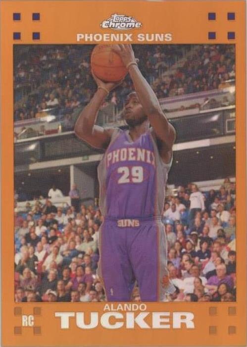 2007-08 Topps Chrome - Orange Refractor #132 Alando Tucker /199 (RC ...