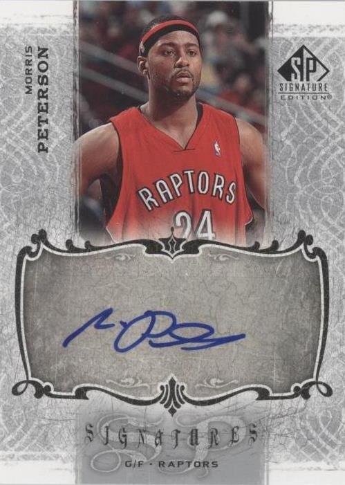 2006-07 SP Signature Edition - Signatures #SPS-MP Morris Peterson (AU ...