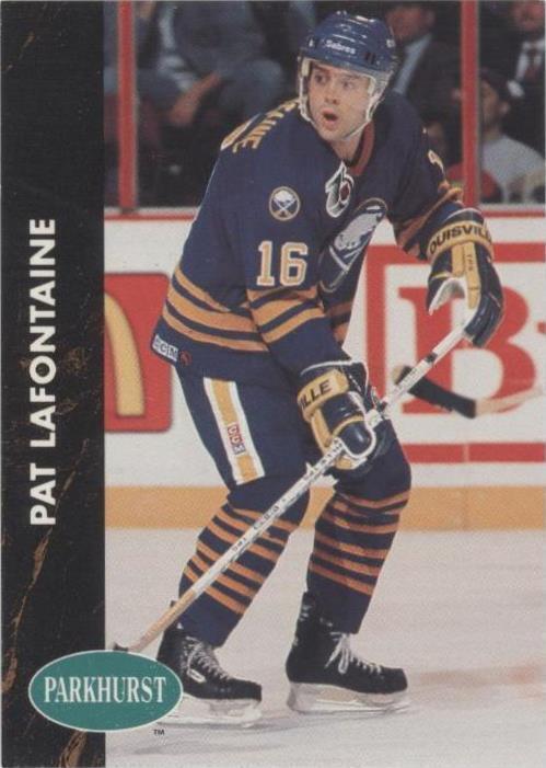 1991-92 Parkhurst - Pat LaFontaine #16 for sale online | eBay