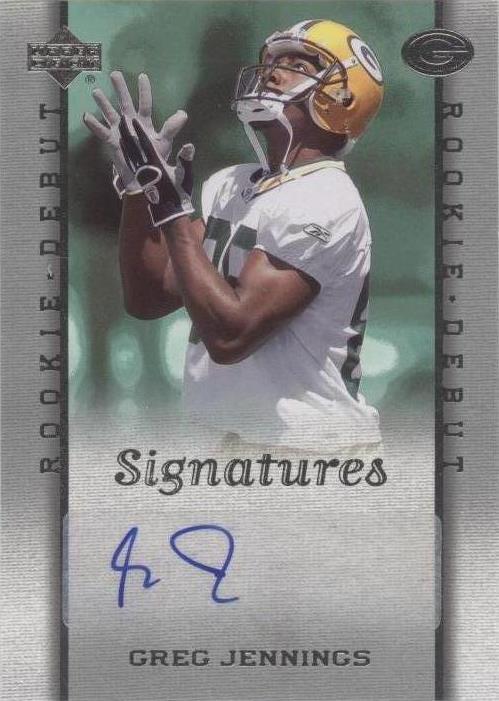 2006 Upper Deck Rookie Debut - Signatures #226 Greg Jennings (AU, RC ...