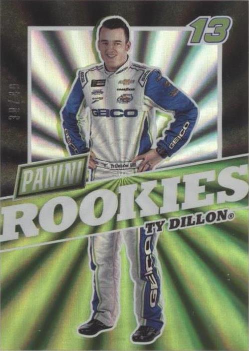 2017 Panini National Convention - Rookies Rainbow Spokes #R13 Ty Dillon ...