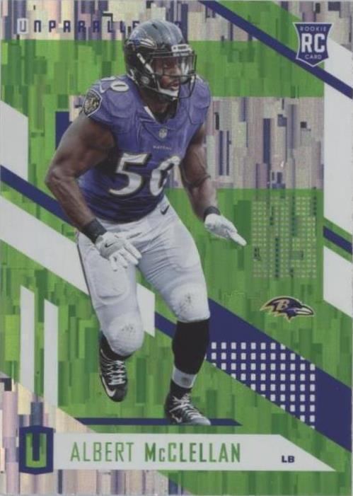 2017 Panini Unparalleled - Albert McClellan #35 Lime Green (RC) for ...