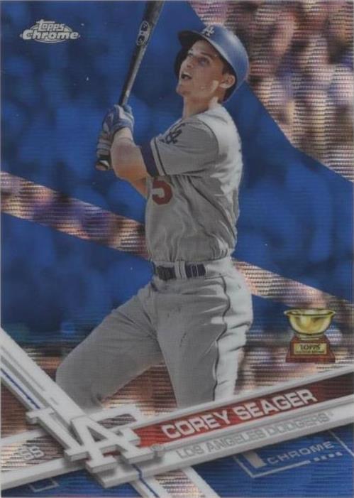 2017 Topps Chrome - Blue Wave Refractor #50 Corey Seager /75 for sale online | eBay