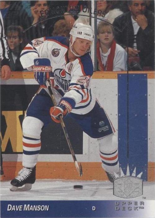 1993-94 Upper Deck - SP Insert #50 Dave Manson for sale online | eBay