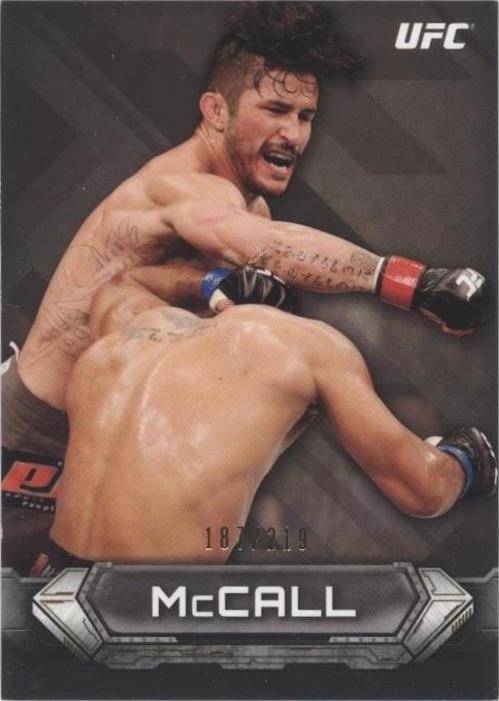 2014 Topps UFC Knockout - Gold #54 Ian McCall /219 for sale online | eBay