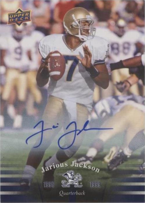 2013 Upper Deck University of Notre Dame - Autographs #73 Jarious ...