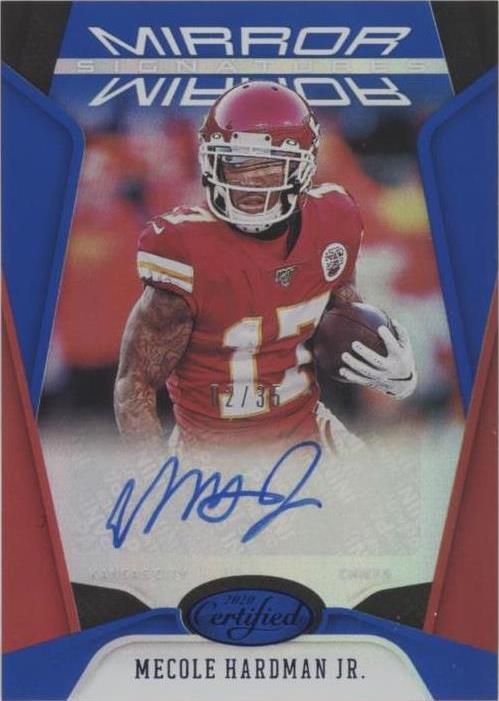 2020 Panini Certified - Mirror Signatures Mirror Blue #MS-MHJ Mecole ...