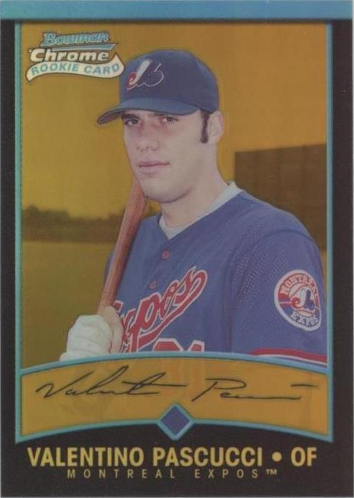 2001 Bowman Chrome - Rookie Refractors Gold Refractor #180 Val Pascucci /99 (RC) for sale online ...