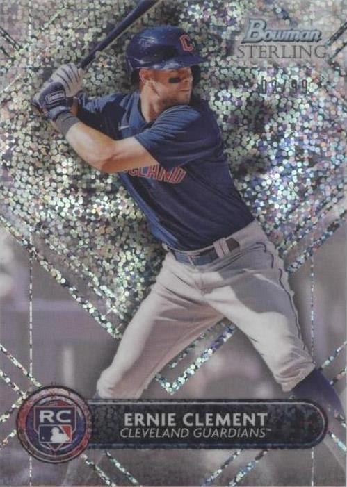 2022 Bowman Sterling - Rookies Speckle Refractor #BSR-19 Ernie Clement /99 (RC) for sale online ...