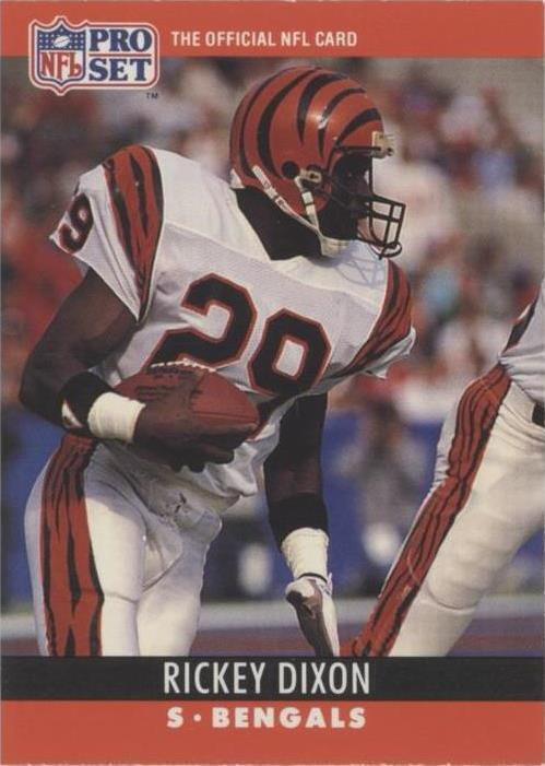 1990 Pro Set - Rickey Dixon #63 No Biographical Information (RC) for ...