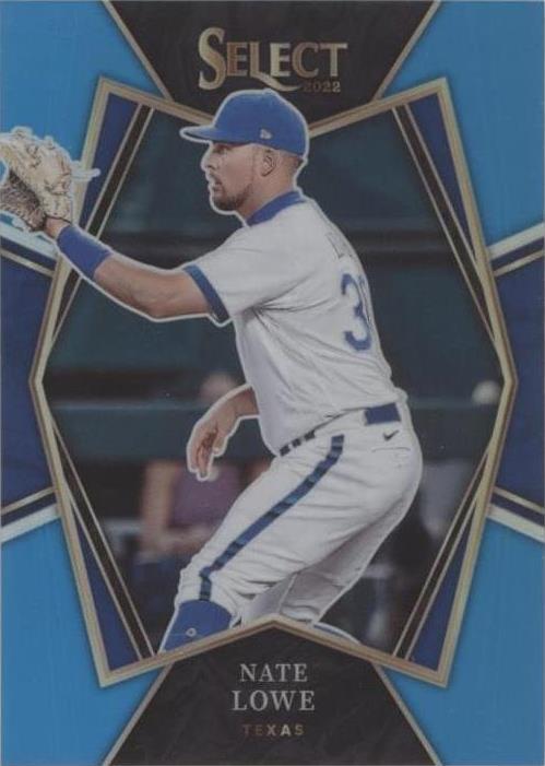 2022 Panini Select - Premier Level Light Blue Prizm #136 Nate Lowe /149 ...