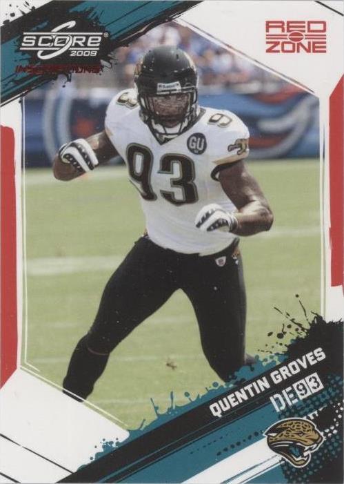 2009 Score Inscriptions - Red Zone #139 Quentin Groves /30 for sale ...