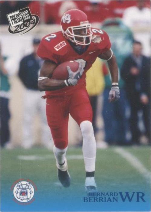 2004 Press Pass - Blue #B21 Bernard Berrian (RC) for sale online | eBay