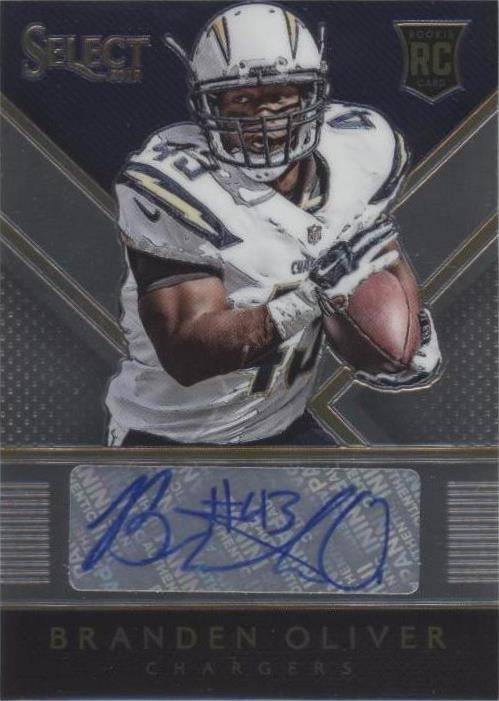 2014 Panini Select - Rookie Autographs #RA-BO Branden Oliver /149 (AU ...
