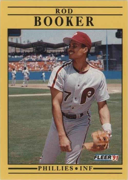 1991 Fleer - #388 Rod Booker for sale online | eBay