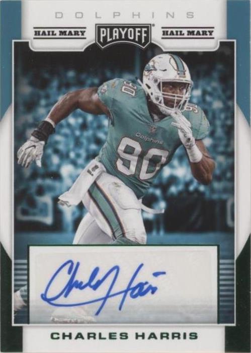 2017 Panini Playoff - Rookie Signatures Hail Mary #RS-CH Charles Harris ...