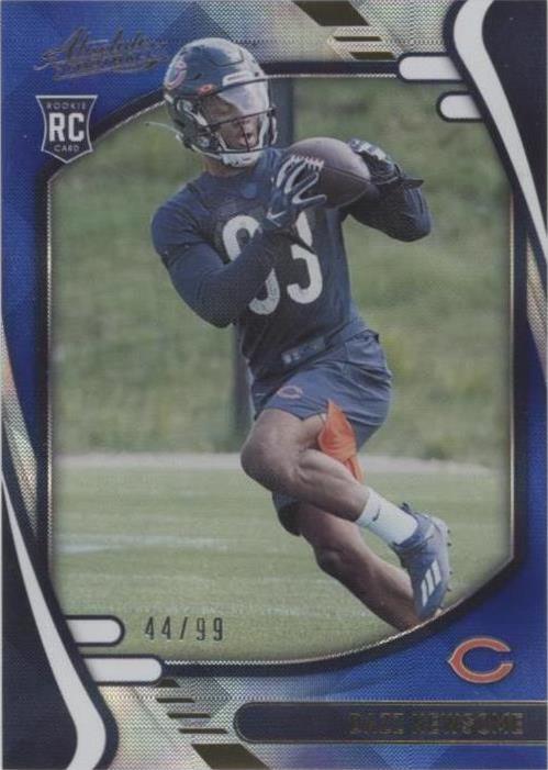 2021 Panini Absolute - Rookies Blue Diamonds #184 Dazz Newsome /99 (RC ...