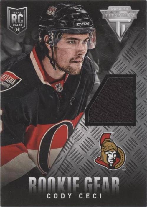 2013-14 Panini Rookie Anthology - Titanium Update Rookie Gear #RG-CC ...