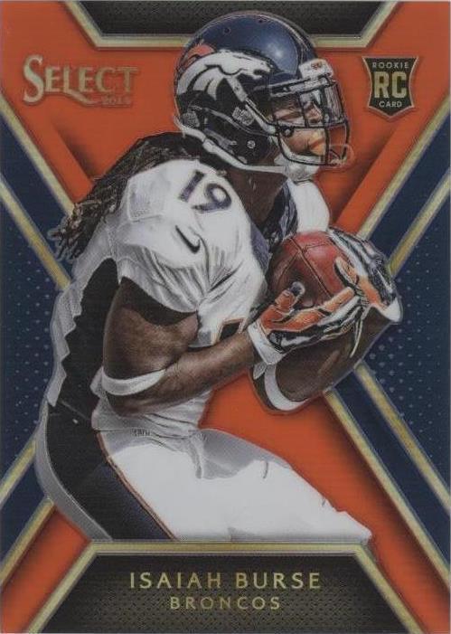 2014 Panini Select - Rookies Isaiah Burse #170 Orange Prizm /75 (RC ...