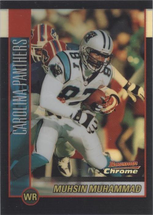 2002 Bowman Chrome - Refractor #22 Muhsin Muhammad /500 for sale online ...
