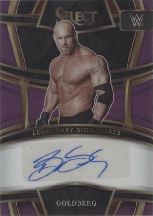 2023 Panini Select WWE - Legendary Signatures Purple Prizm #LS-GBG ...