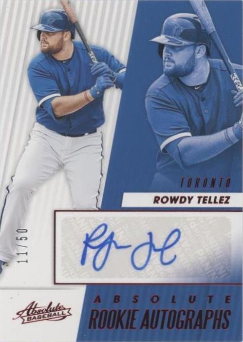 2019 Panini Chronicles - Absolute Rookie Autographs Red #ARA-RT Rowdy ...