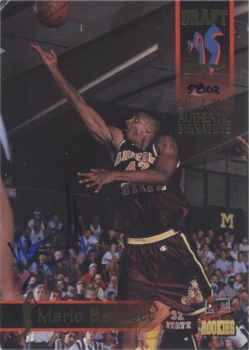 1995 Signature Rookies Draft Day - Authentic Signatures #2 Mario ...