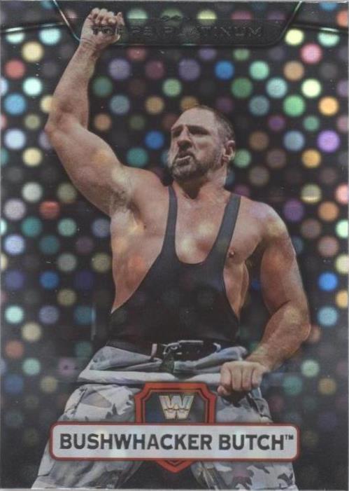 2010 Topps Platinum WWE - X-Fractor #35 Bushwhacker Butch for sale ...