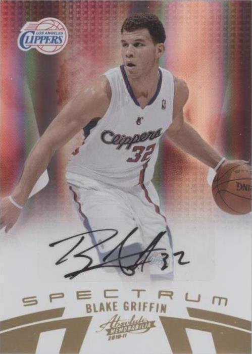 2010-11 Absolute Memorabilia - Blake Griffin #3 Gold Spectrum ...