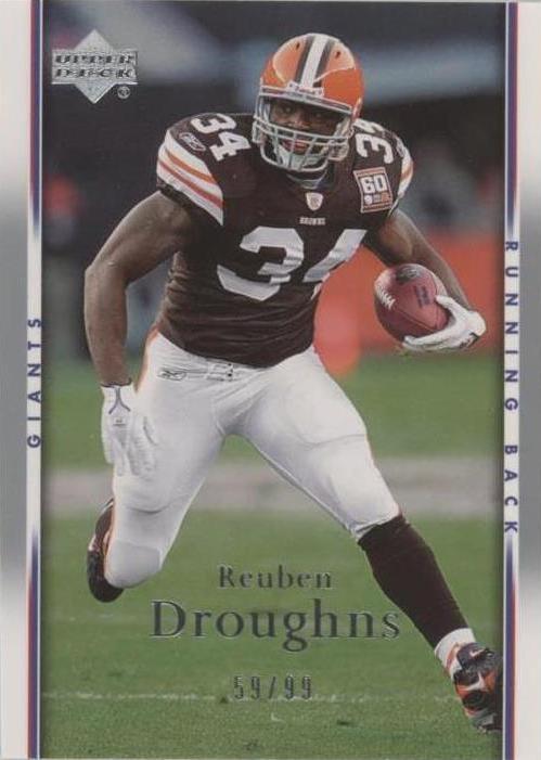 2007 Upper Deck - Reuben Droughns #122 for sale online | eBay