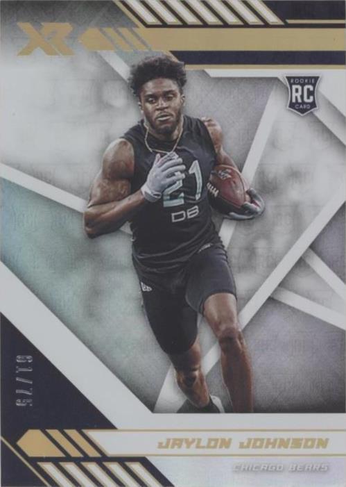 2020 Panini XR - Rookie White #164 Jaylon Johnson /75 (RC) for sale ...