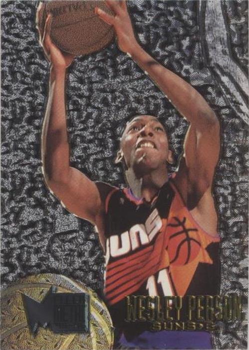 1995-96 Fleer Metal - Wesley Person #88 Spotlight Silver for sale ...