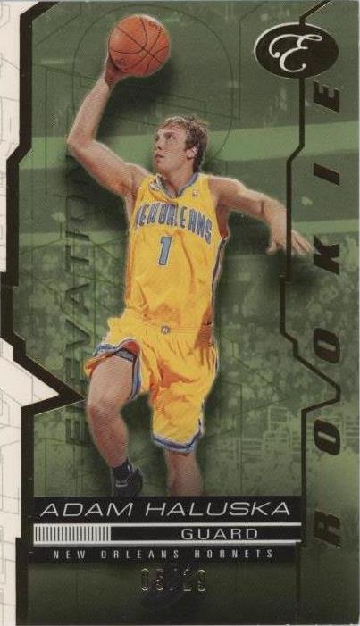 2007-08 Bowman Elevation - Green #78 Adam Haluska /19 (RC) for sale ...