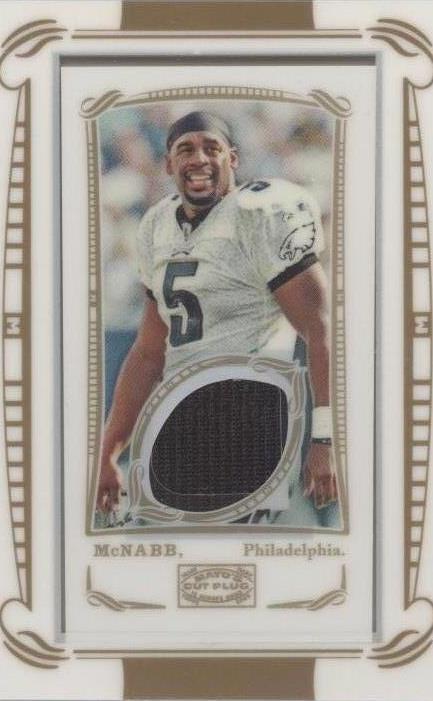 2009 Topps Mayo - Framed Mini Jersey Relics #MR-DM Donovan McNabb (MEM ...