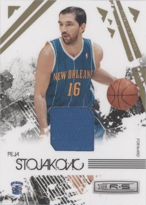 2009-10 Panini Rookies & Stars - Materials #62 Peja Stojakovic /250 ...