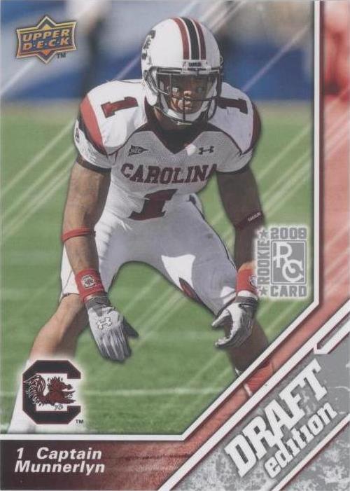 2009 Upper Deck Draft Edition - #55 Captain Munnerlyn (RC) for sale ...