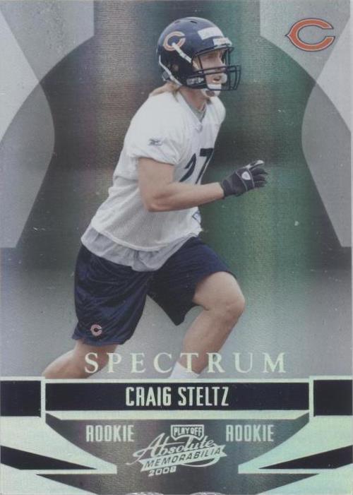 2008 Playoff Absolute Memorabilia - Spectrum Silver #169 Craig Steltz ...